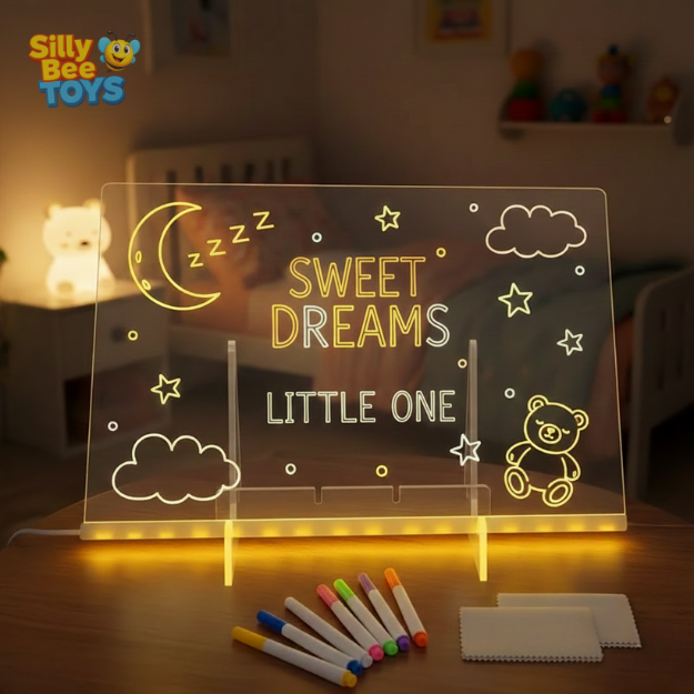 GlowSketch LED Drawing Light Board – Silly Bee Toys